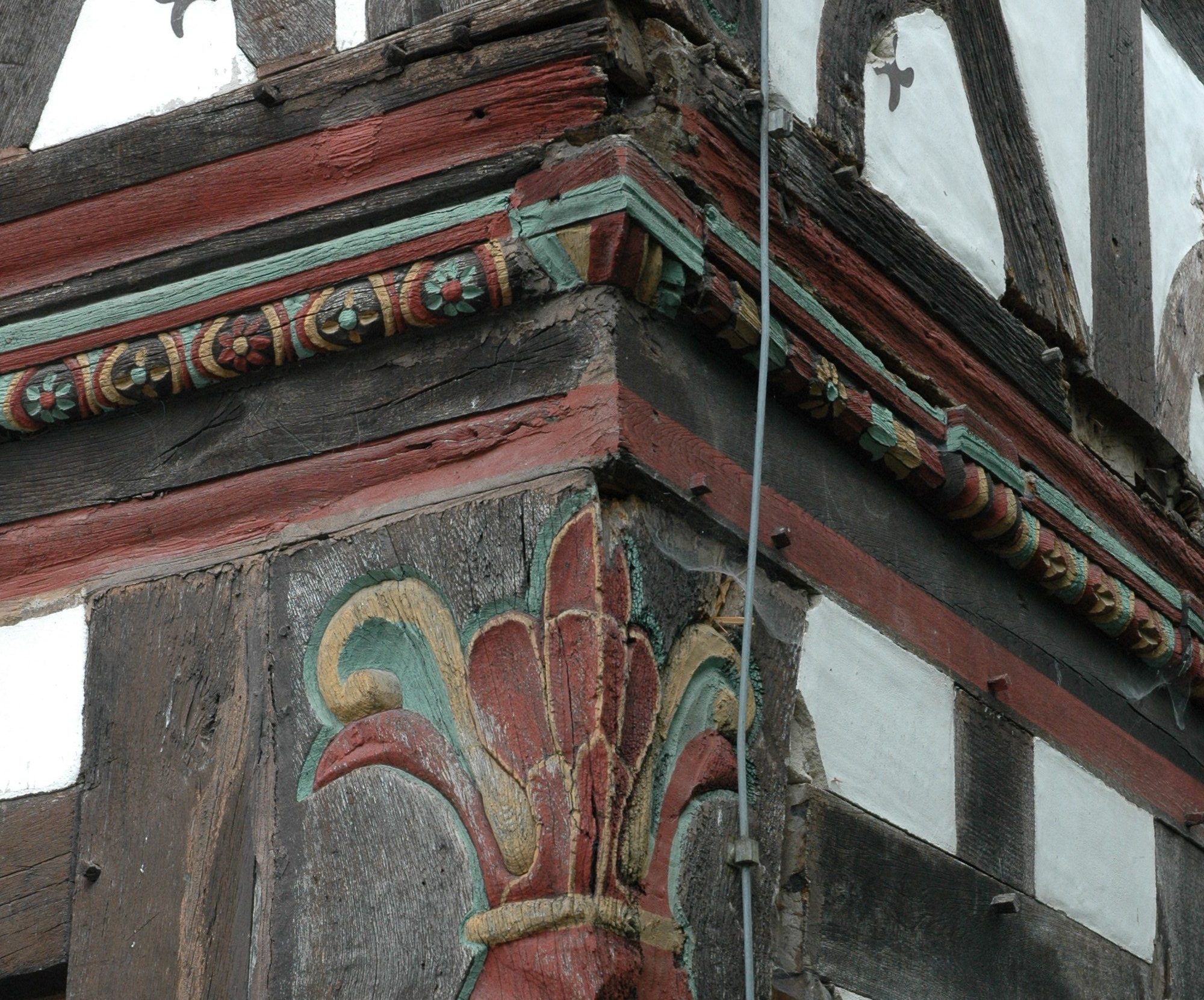Fachwerk-Detail — Freilichtmuseum Hessenpark - Freilichtmuseum Hessenpark